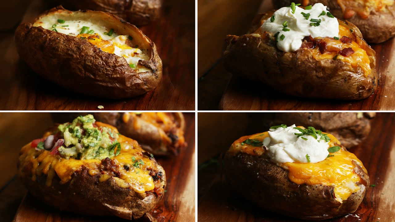 Easy 10-minute baked potato hack 🥔