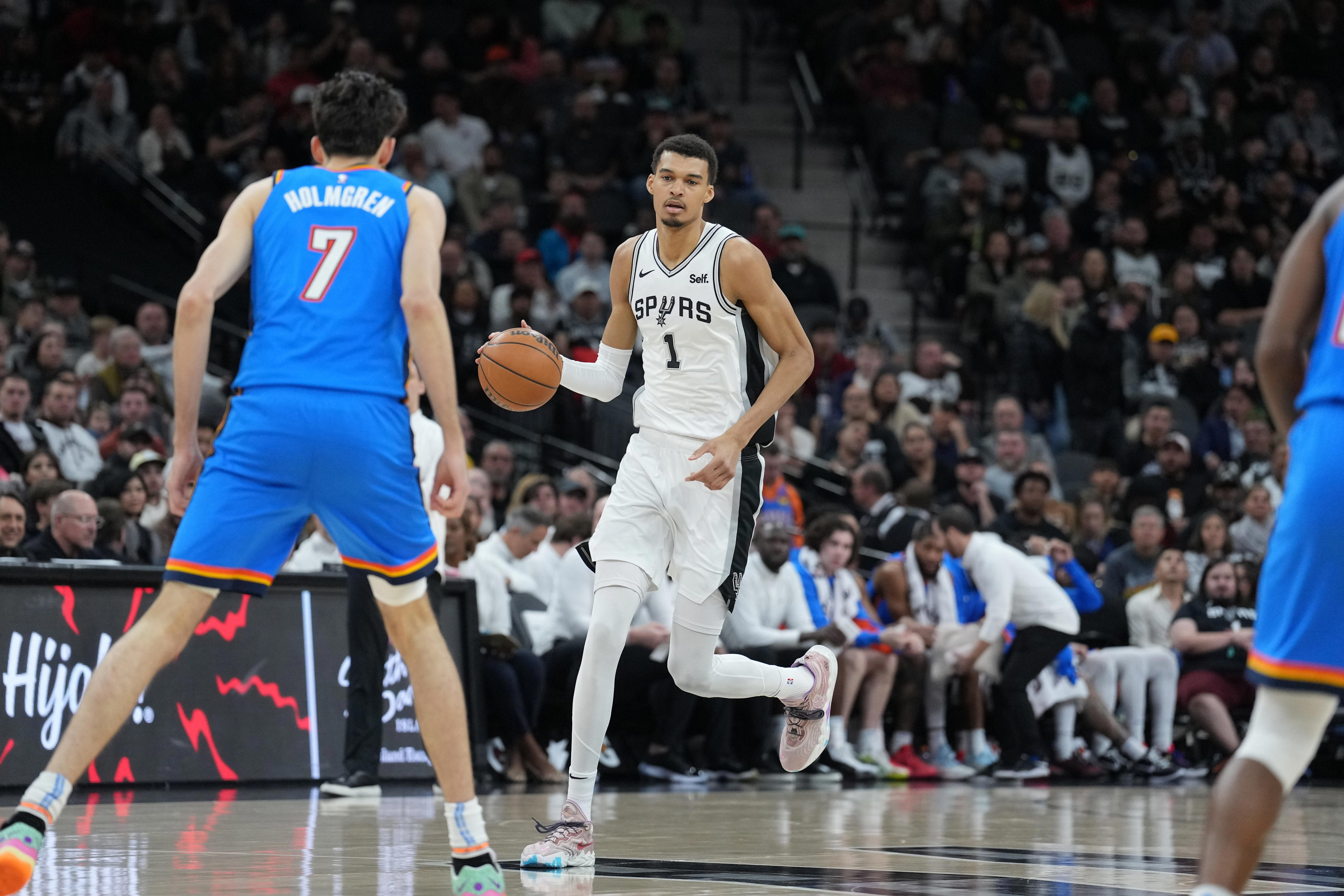 Can OKC Thunder 'make it hard' for Victor Wembanyama, Spurs in NBA Cup?