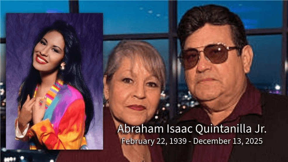 Selena Quintanilla’s father Abraham Quintanilla Jr. has died, family says