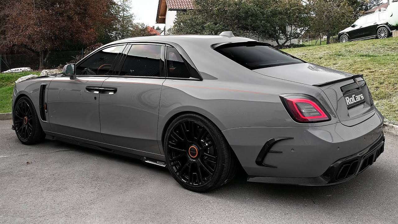 A Rolls-Royce luxury sedan with a bold look