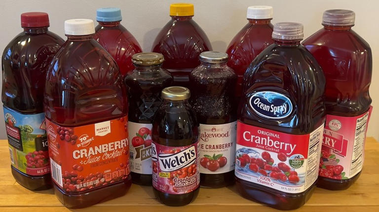 The cranberry juice brand we ranked the best isn't Ocean Spray