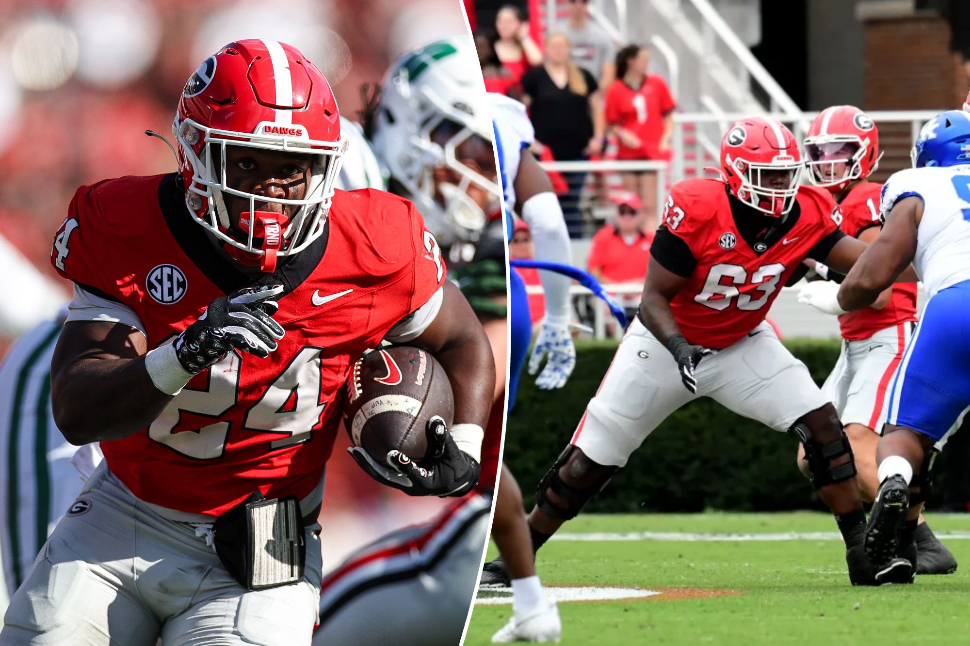 Two Georgia football players, including star freshman, arrested weeks ...