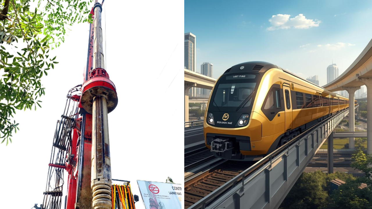 Delhi Metro 'Golden Line' soon: DMRC begins work on Saket–Lajpat ...