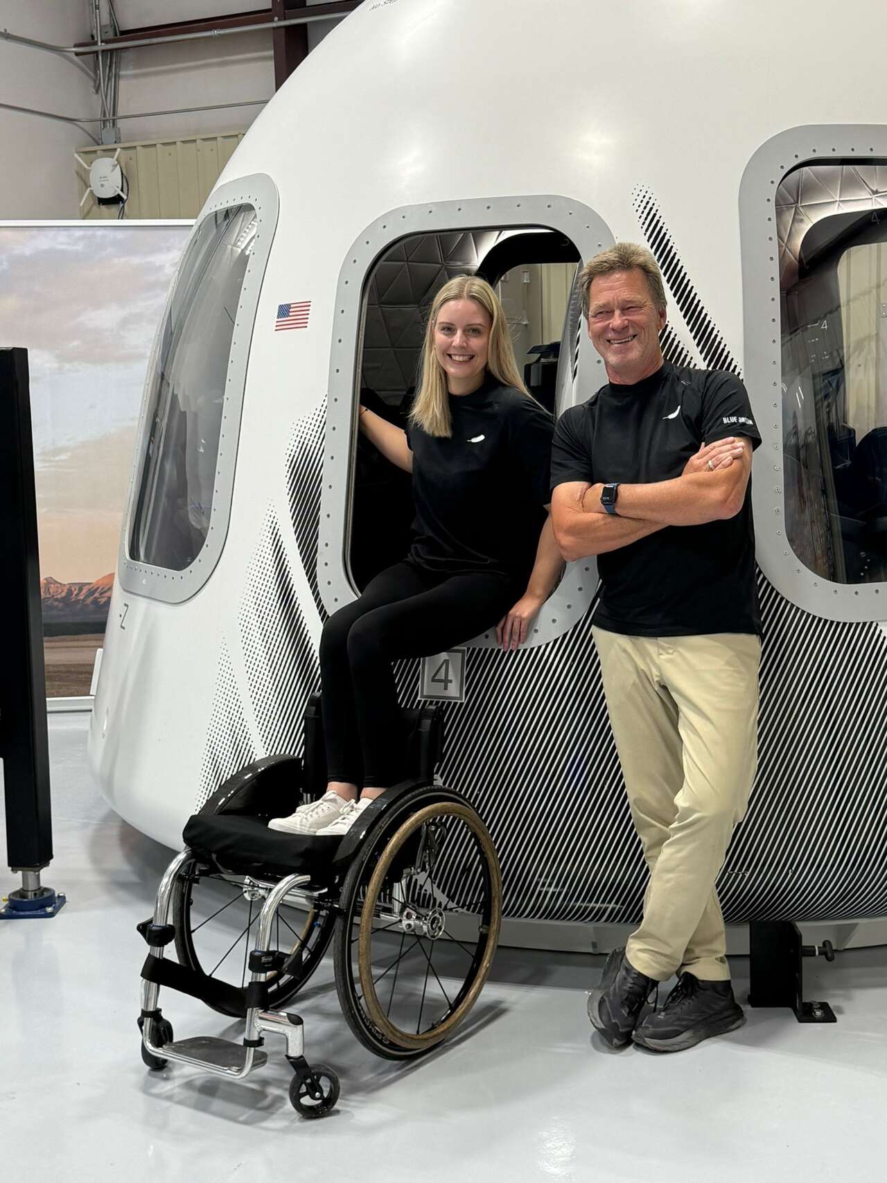 Michaela Benthaus will be the first wheelchair user to fly to space on Blue Origin's next mission