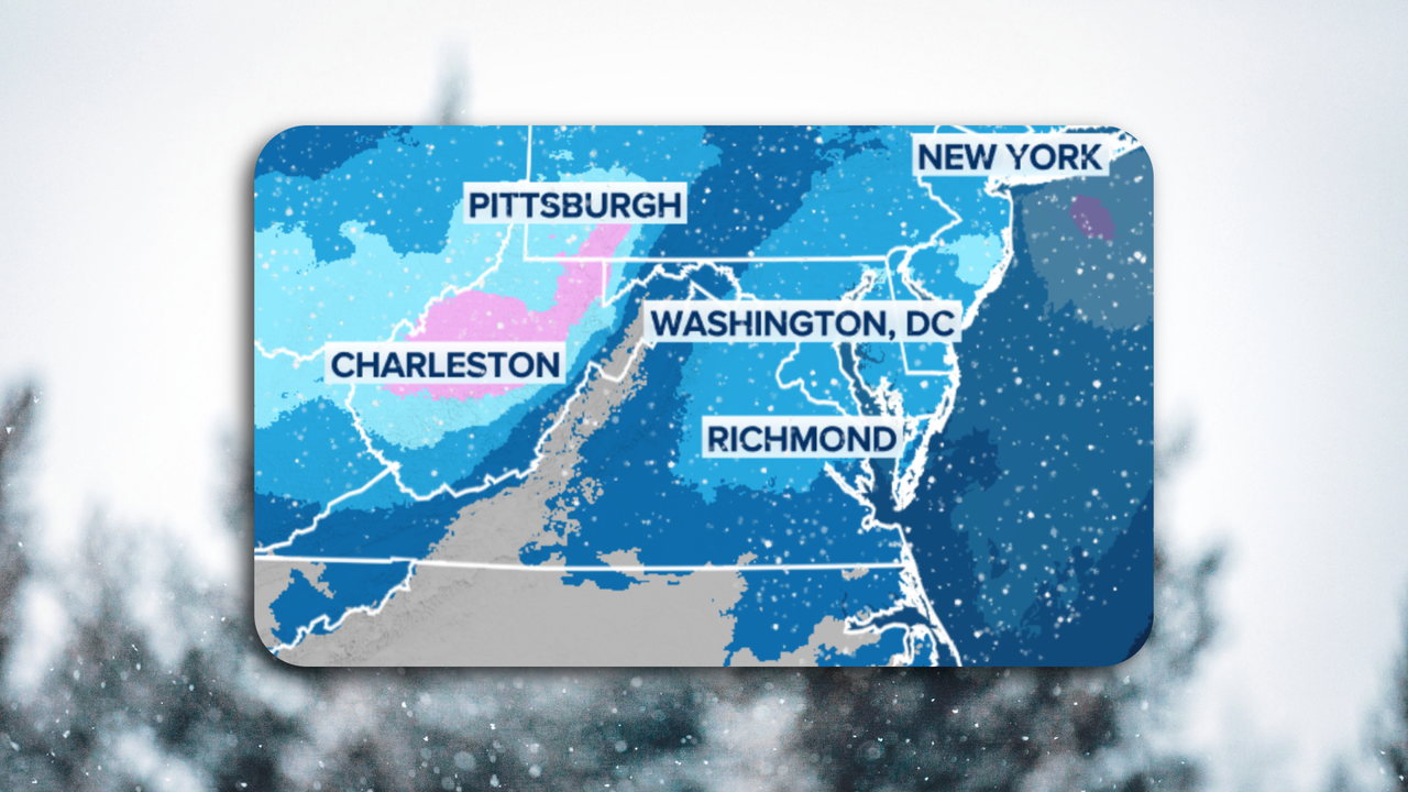 Snow expected tonight across DC, Maryland, Virginia: Forecast, totals ...
