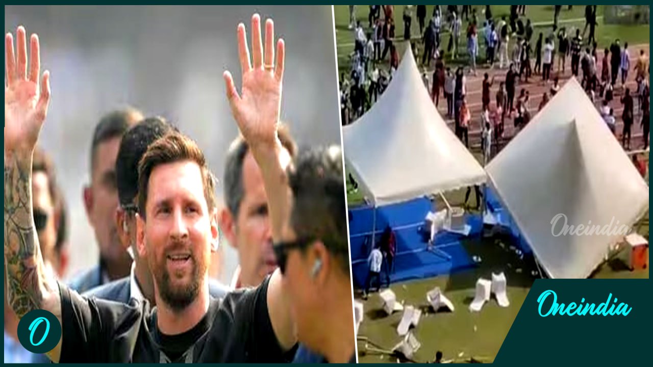 Lionel Messi’s Kolkata event chaos shocking videos: Angry fans throw ...