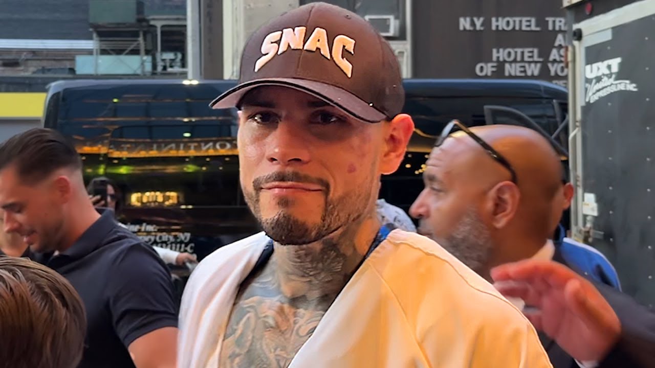 Sad Arnold Barboza after Teofimo Lopez loss takes pics with fans in NYC!