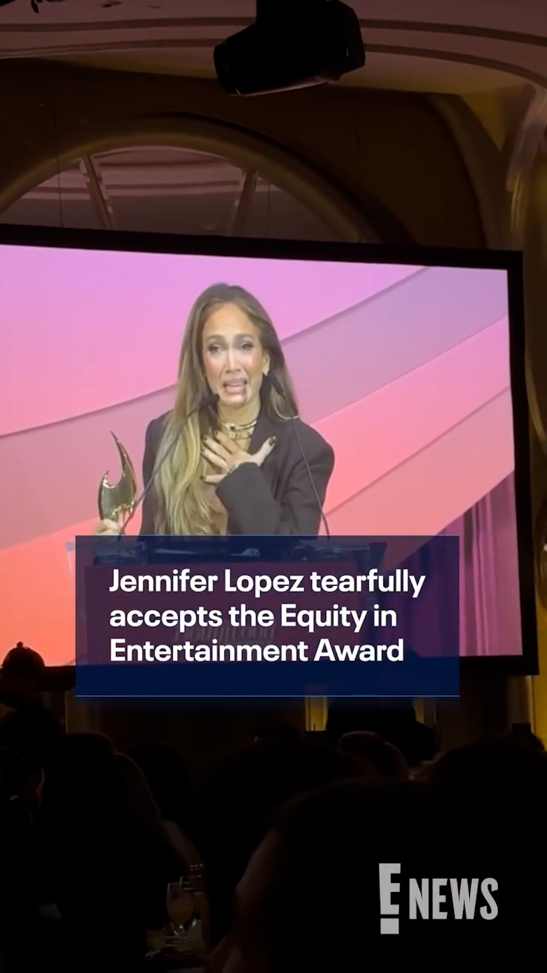 Jennifer Lopez left all of her emotions on the floor
