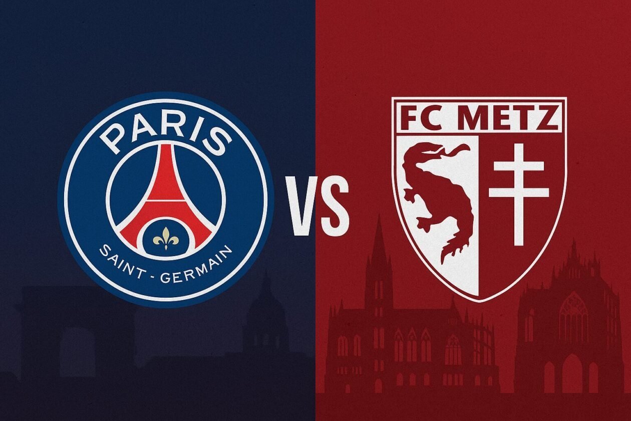 Metz vs PSG: The starting line-ups, massive rotation