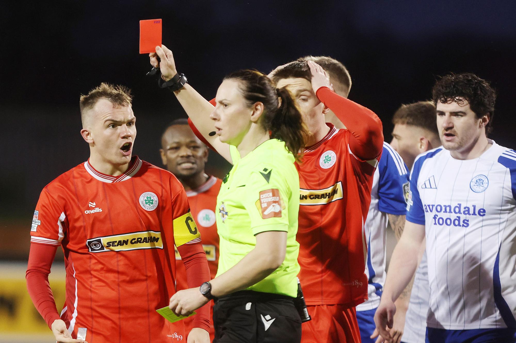 Jim Magilton gives red card verdict and predicts bright Cliftonville ...