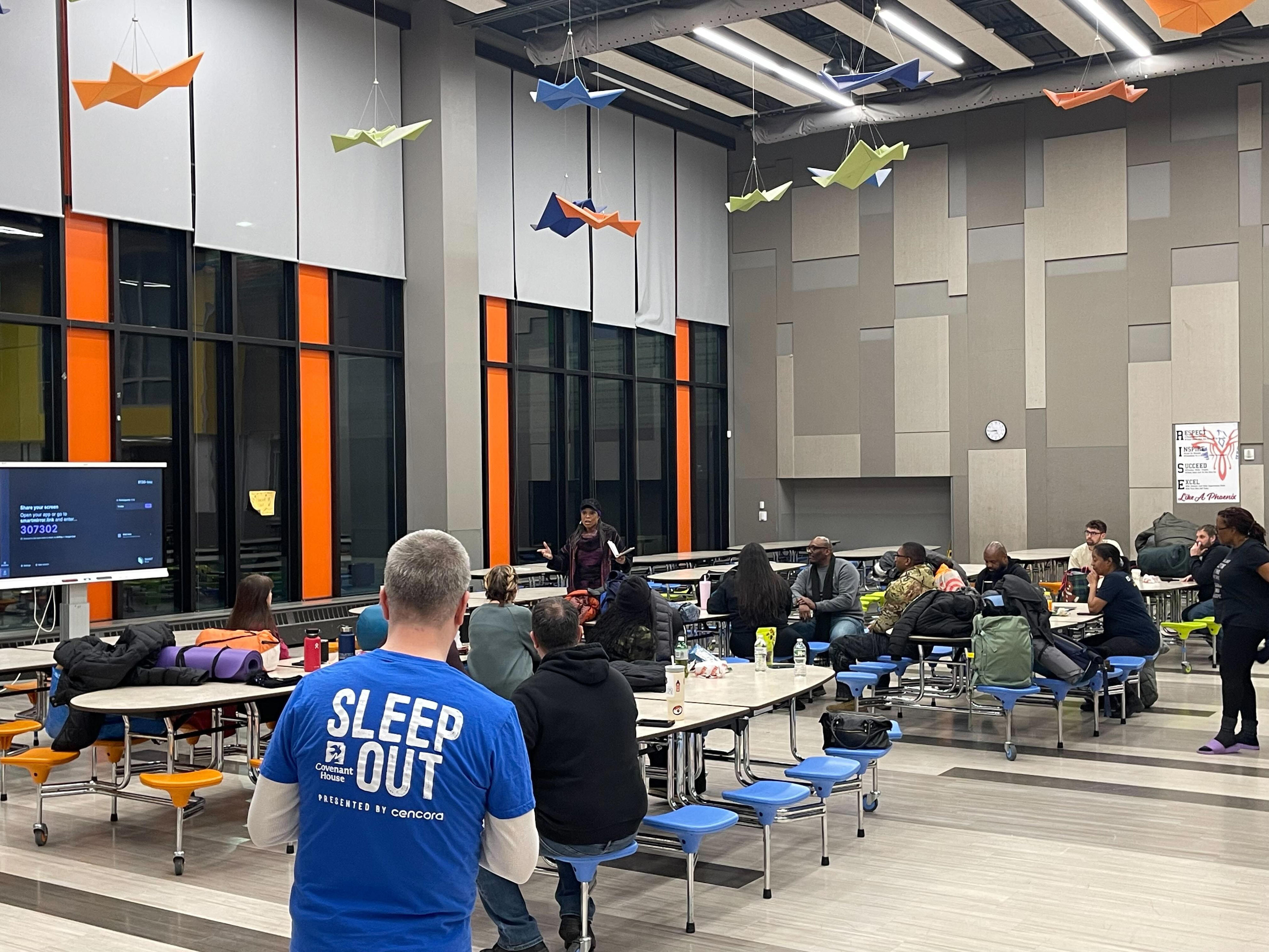 Philly School District hosts first-ever sleep out in support of ...