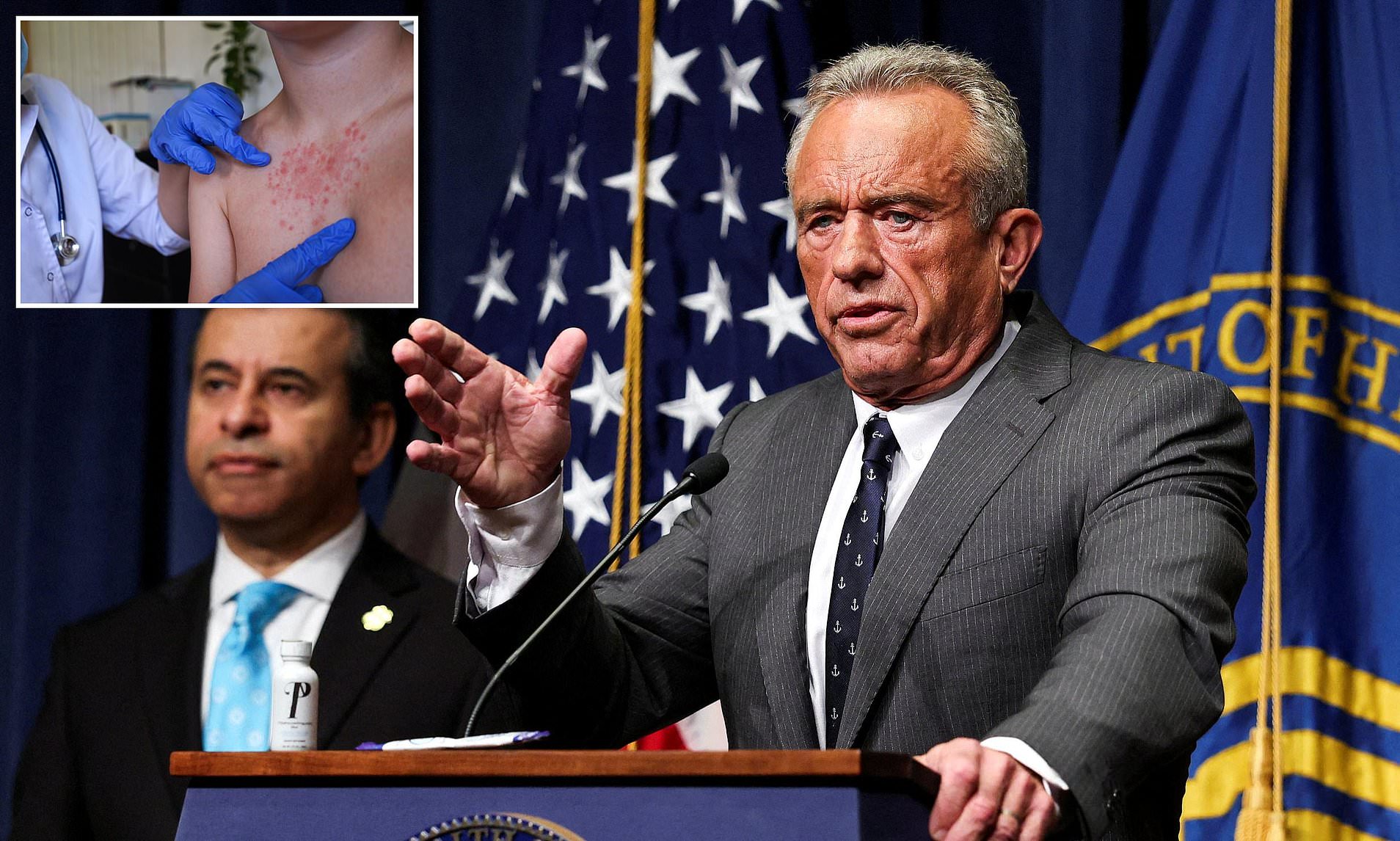 RFK Jr blamed as US risks losing measles-free status amid outbreak surge