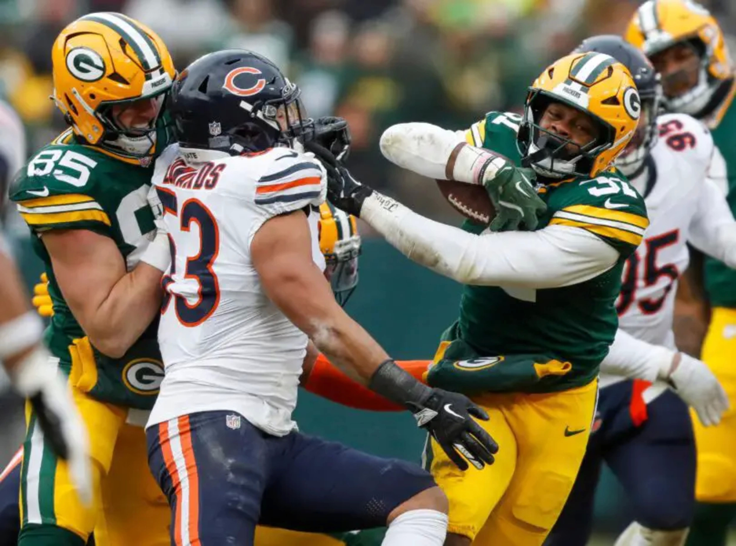 Packers’ running back situation takes turn for worse with Week 15 ...