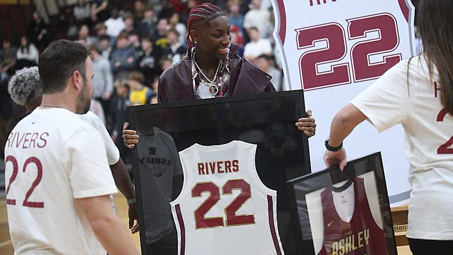 Connecticut Sun star Saniya Rivers’ jersey number retired at Ashley High