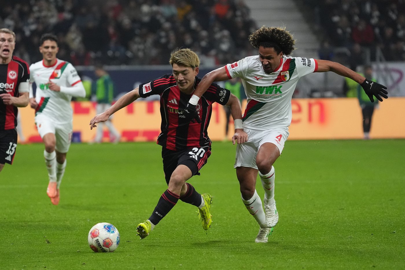Japan forward Ritsu Doan steers Frankfurt to much-needed Bundesliga win