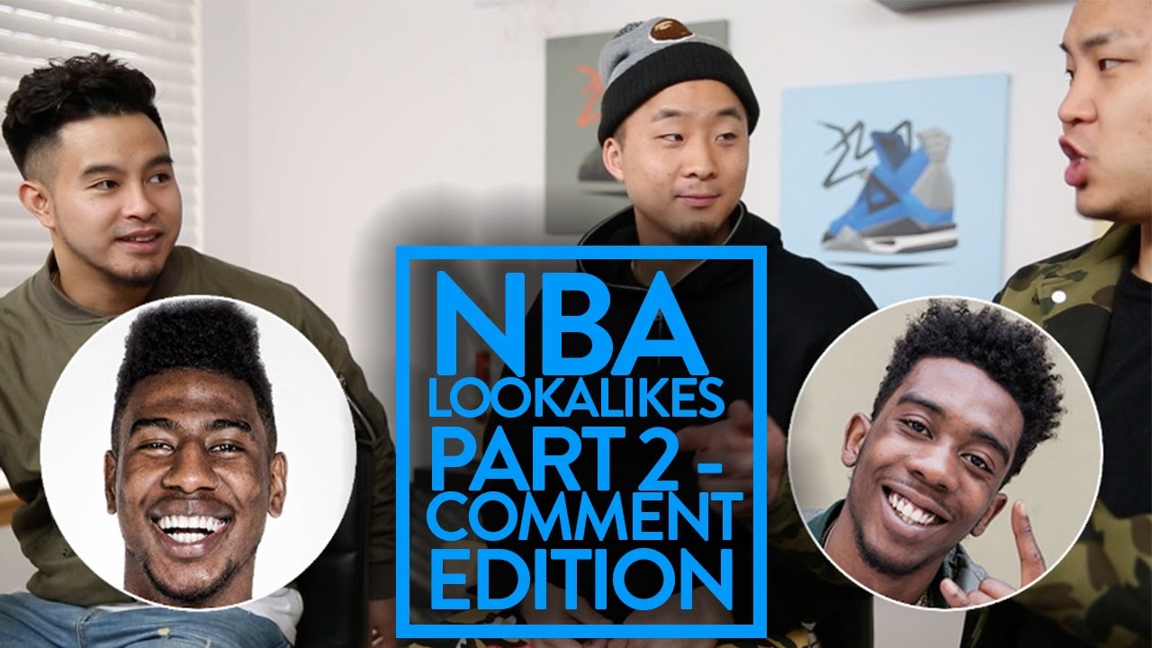 NBA celebrity look-alikes part 2 with Richie Le