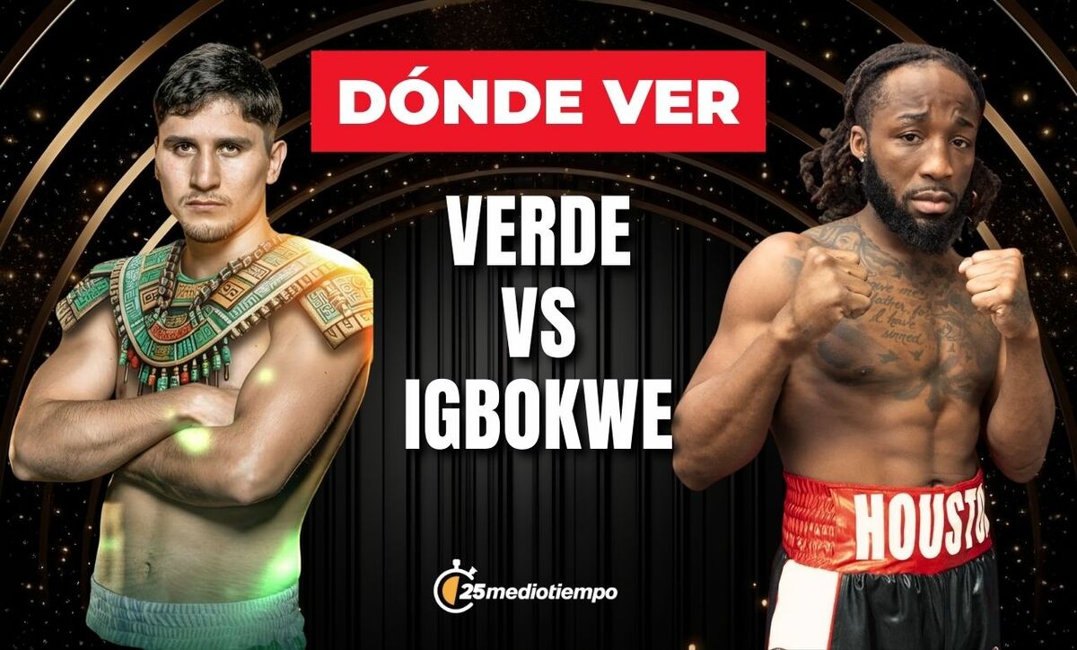 Marco Verde vs. Raphael Igbokwe en vivo. Pelea de box hoy online 2025