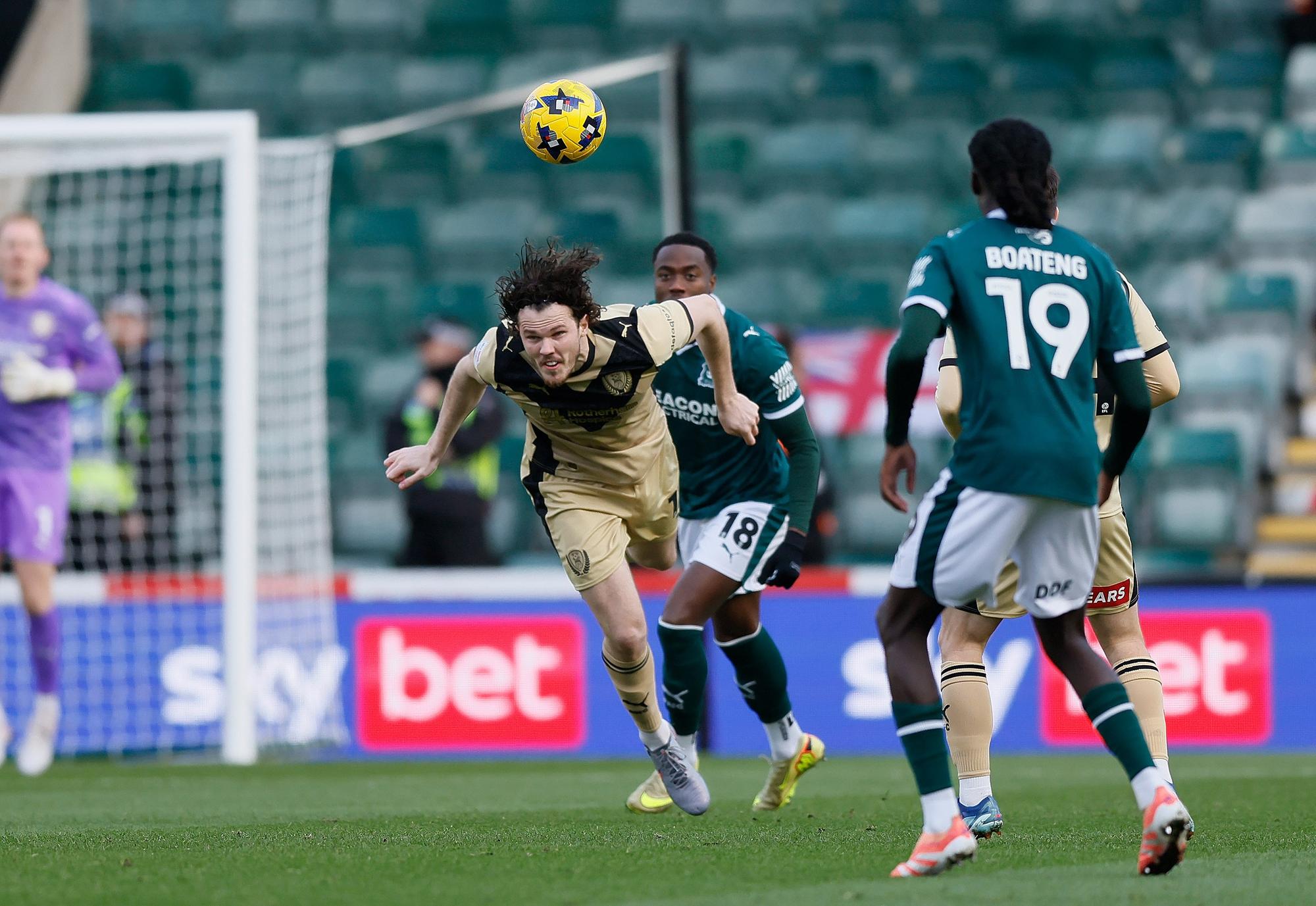A downer in Devon ... match report: Plymouth Argyle 1 Rotherham United 0