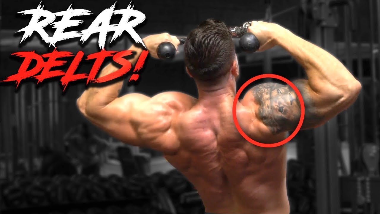 Get big rear delts with five moves for perfect shoulder shape
