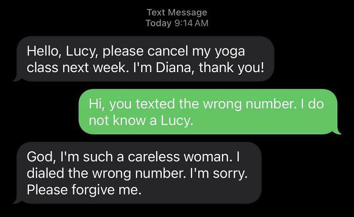 27 awkward wrong number texts that became internet treasures