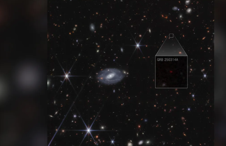 JWT finds universe's oldest known supernova