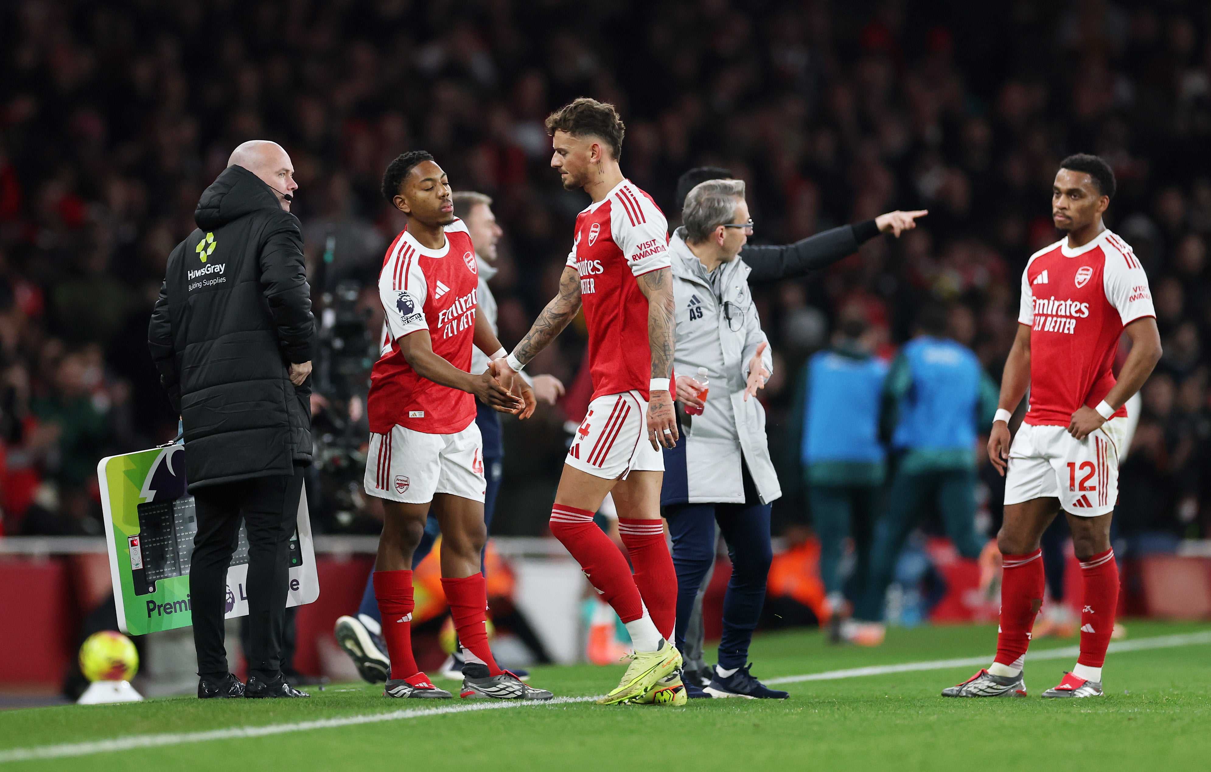 Arsenal require two own goals to beat Premier League strugglers Wolves