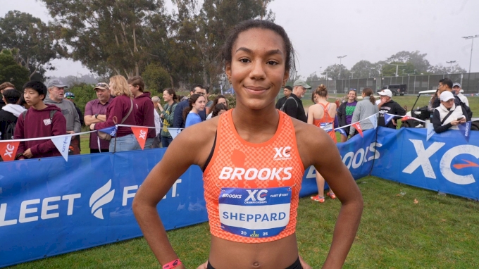 Paige Sheppard after All-American finish | Brooks XC Championships