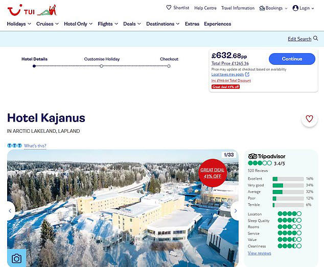 Parents' fury after booking trips to Lapland with TUI only to end up in ...