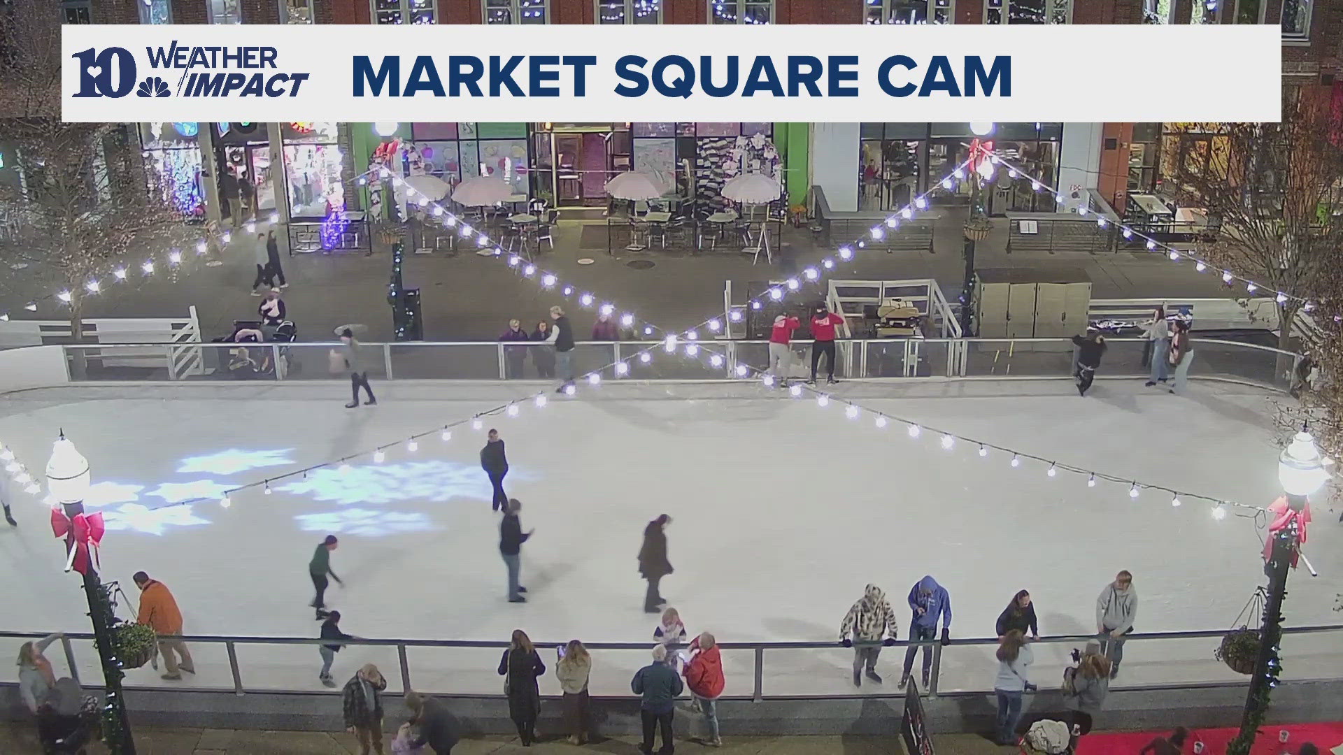Market Square ice skater shows off her skills on live TV