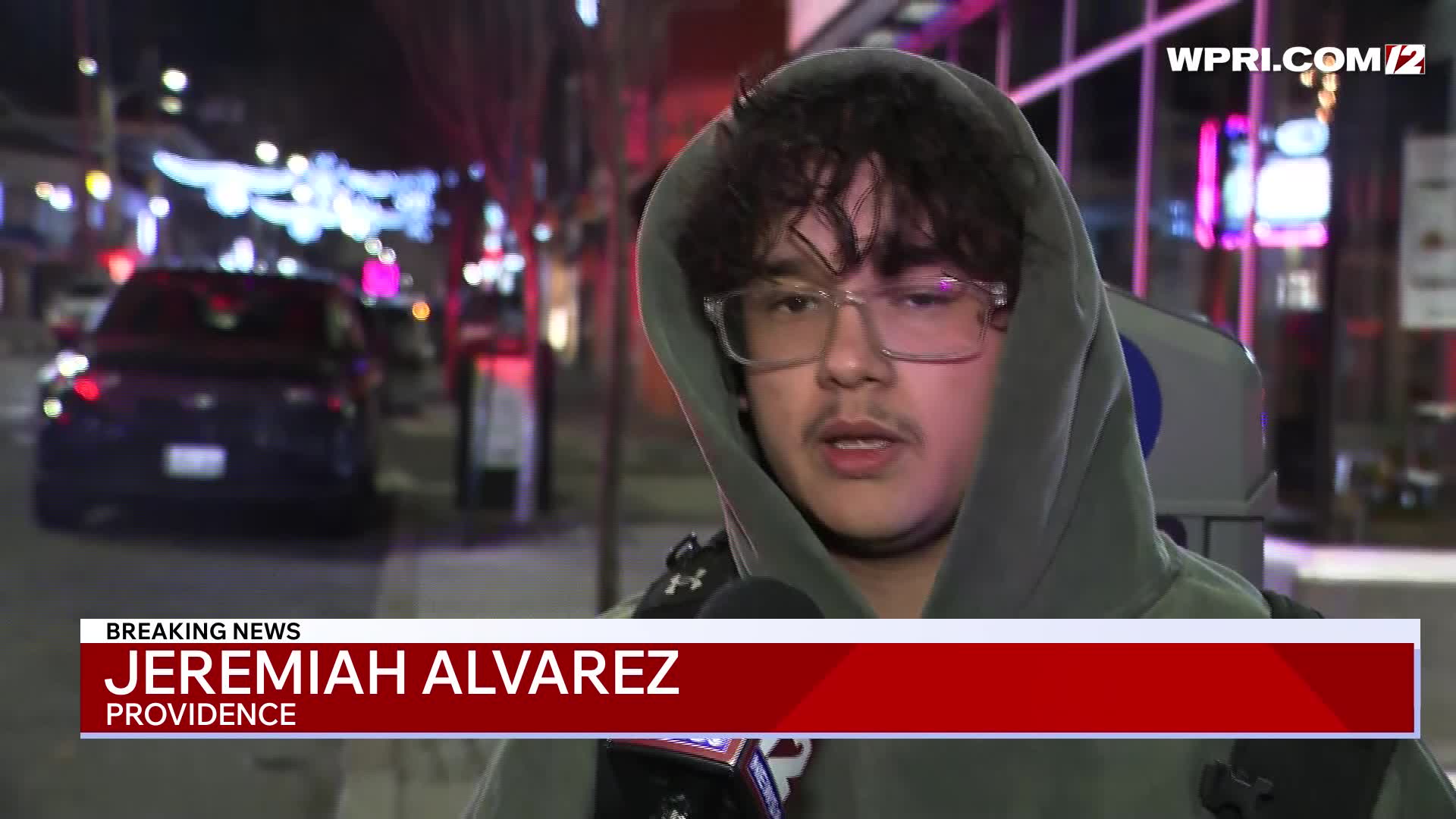 Video now: Witness describes chaotic moments in Providence