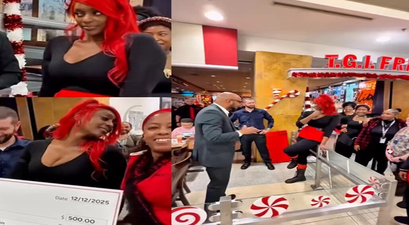 Atlanta airport waitress Brittany Bell honored with $500 after calming ...