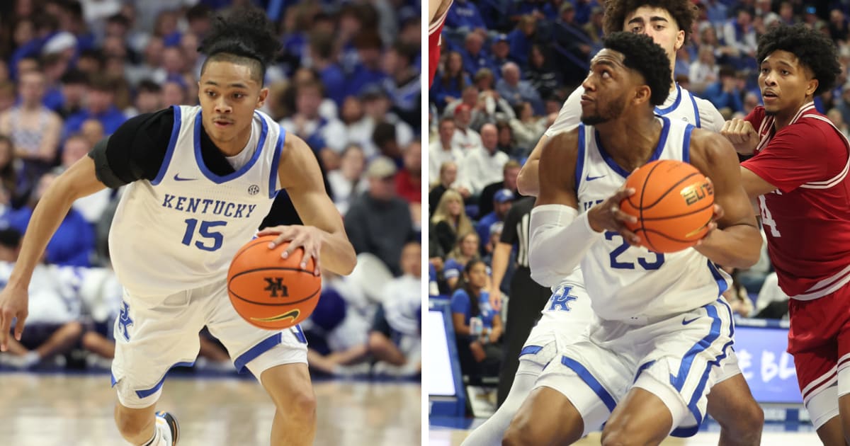 Kentucky’s box score stars? Jaland Lowe and Mo Dioubate