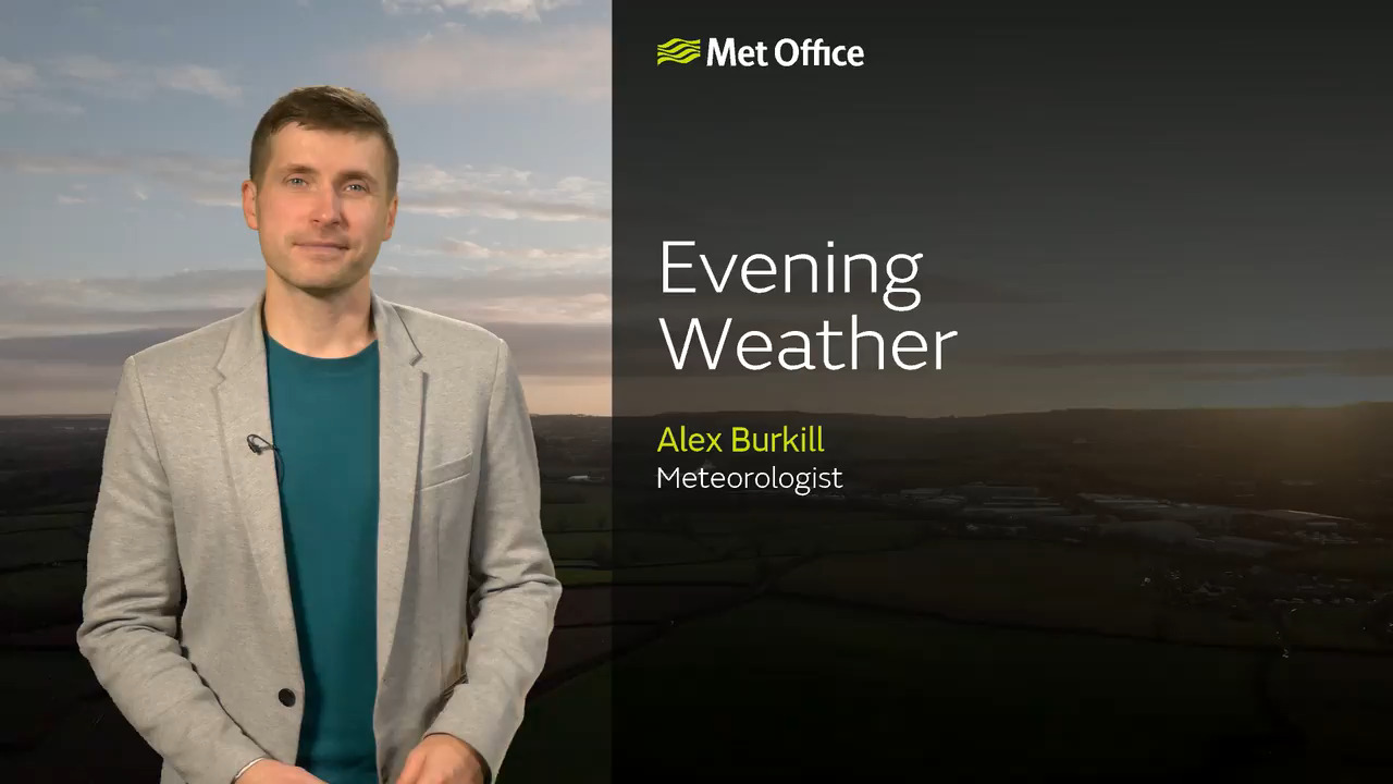 Met Office Friday evening weather forecast 26/09/2025