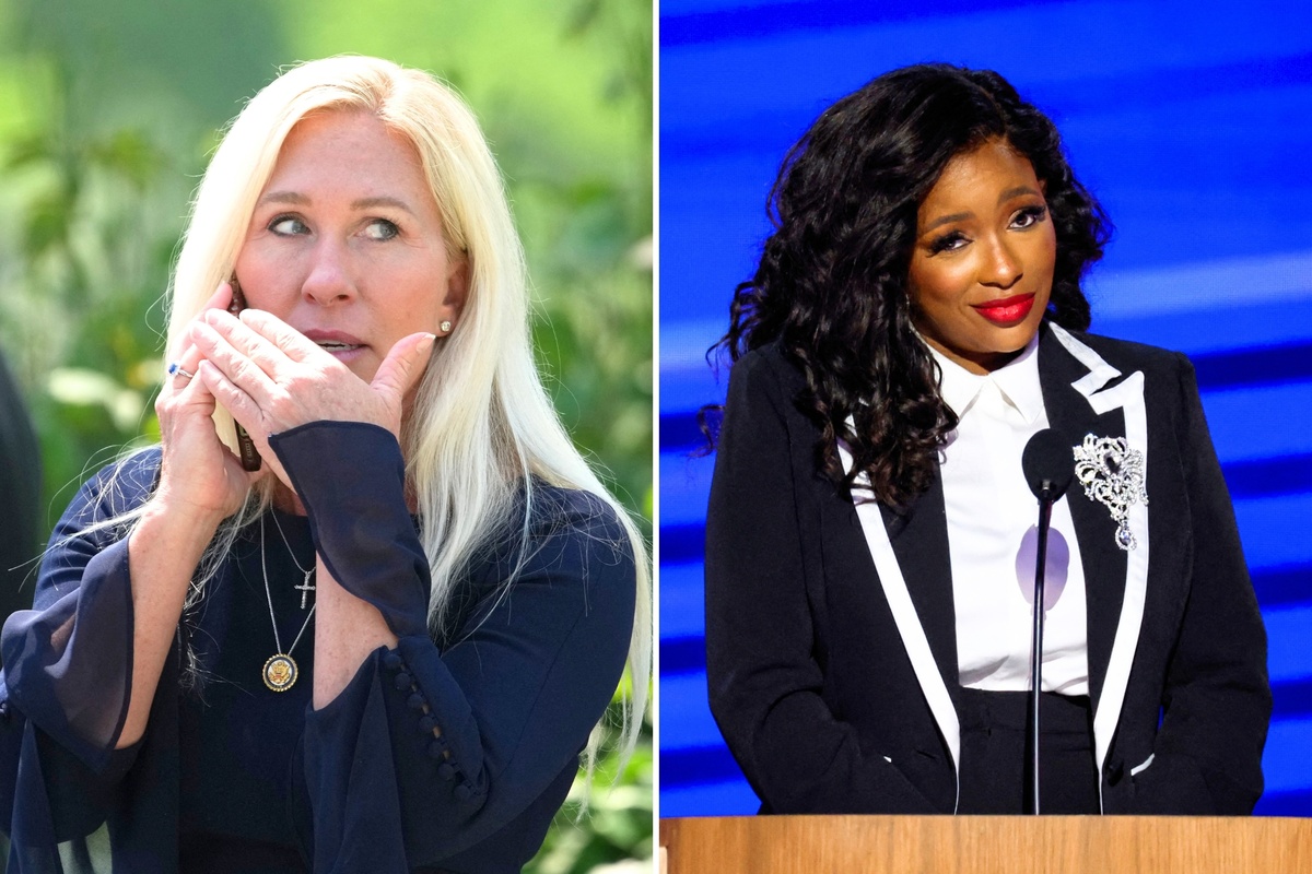 Jasmine Crockett slams Marjorie Taylor Greene for suggesting she's not black because she's educated