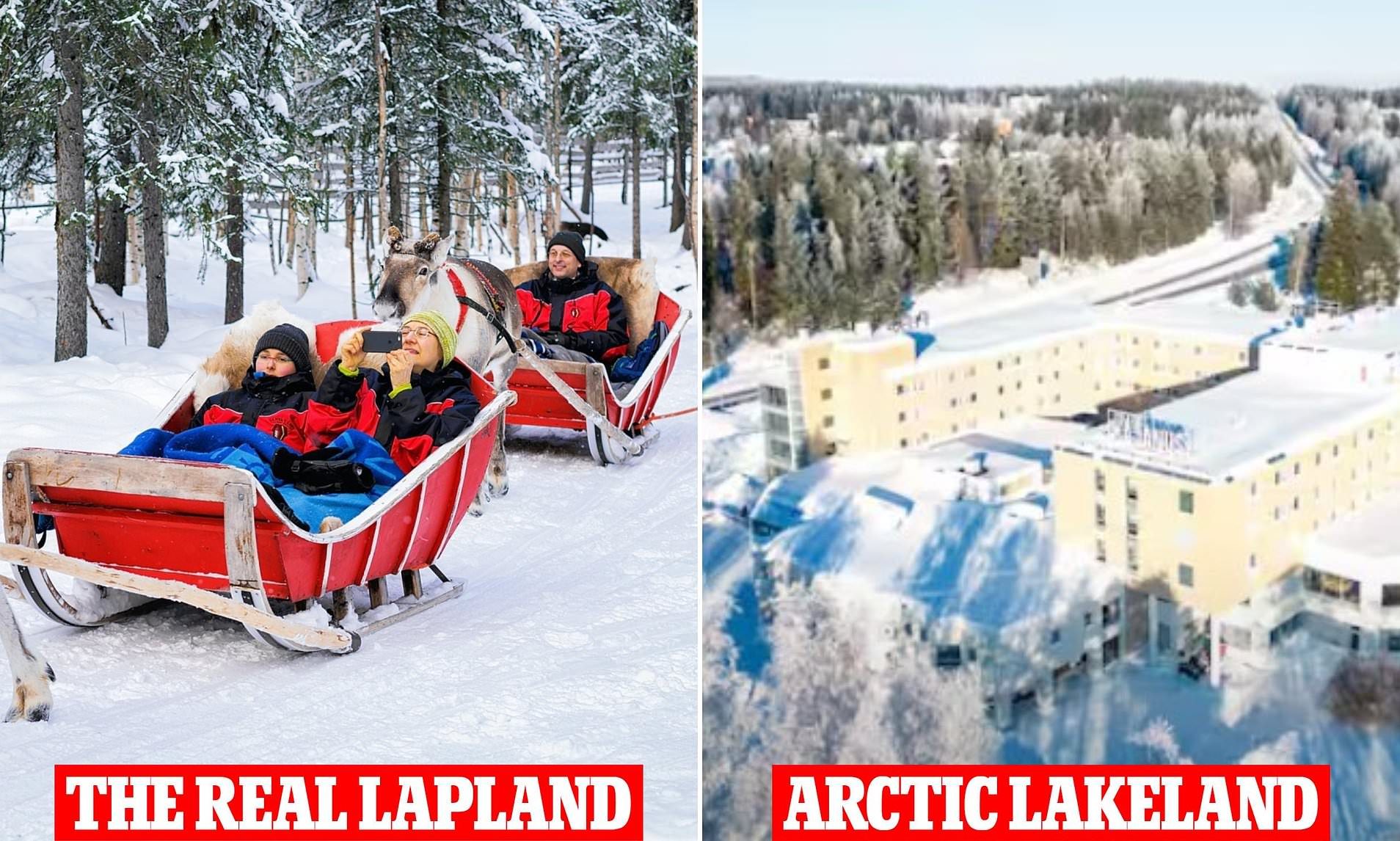Parents' fury after booking trips to Lapland with TUI only to end up in Finnish town 300 miles away