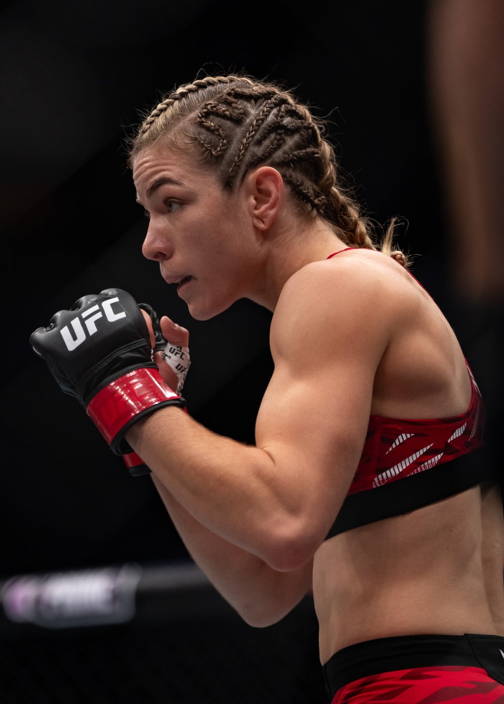 Canadian Lance Gibson Jr. loses UFC debut but joins father in record book