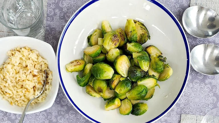 Receta para preparar repollitas salteadas con miel y naranja