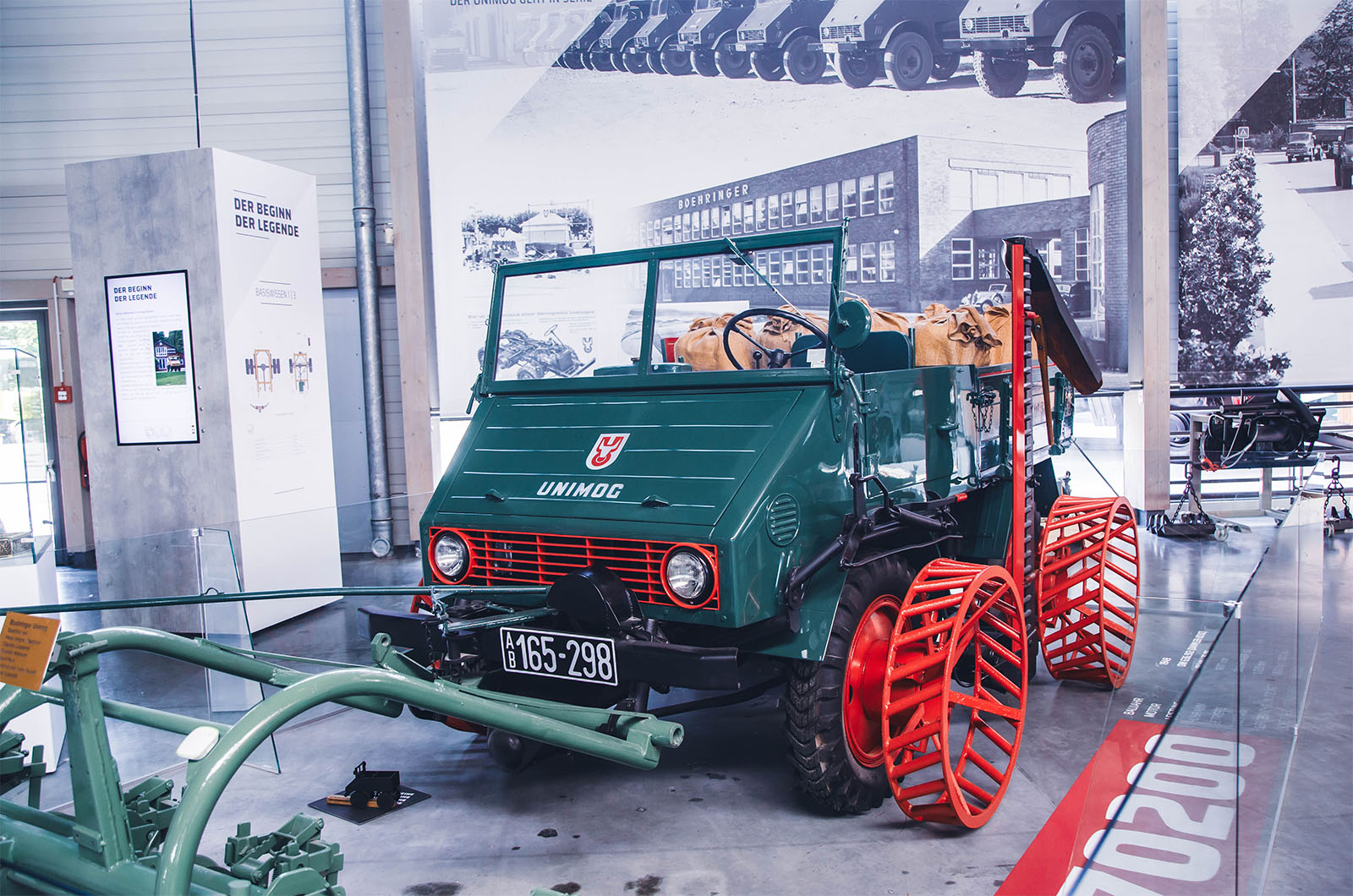 The treasures of the Mercedes Unimog Museum