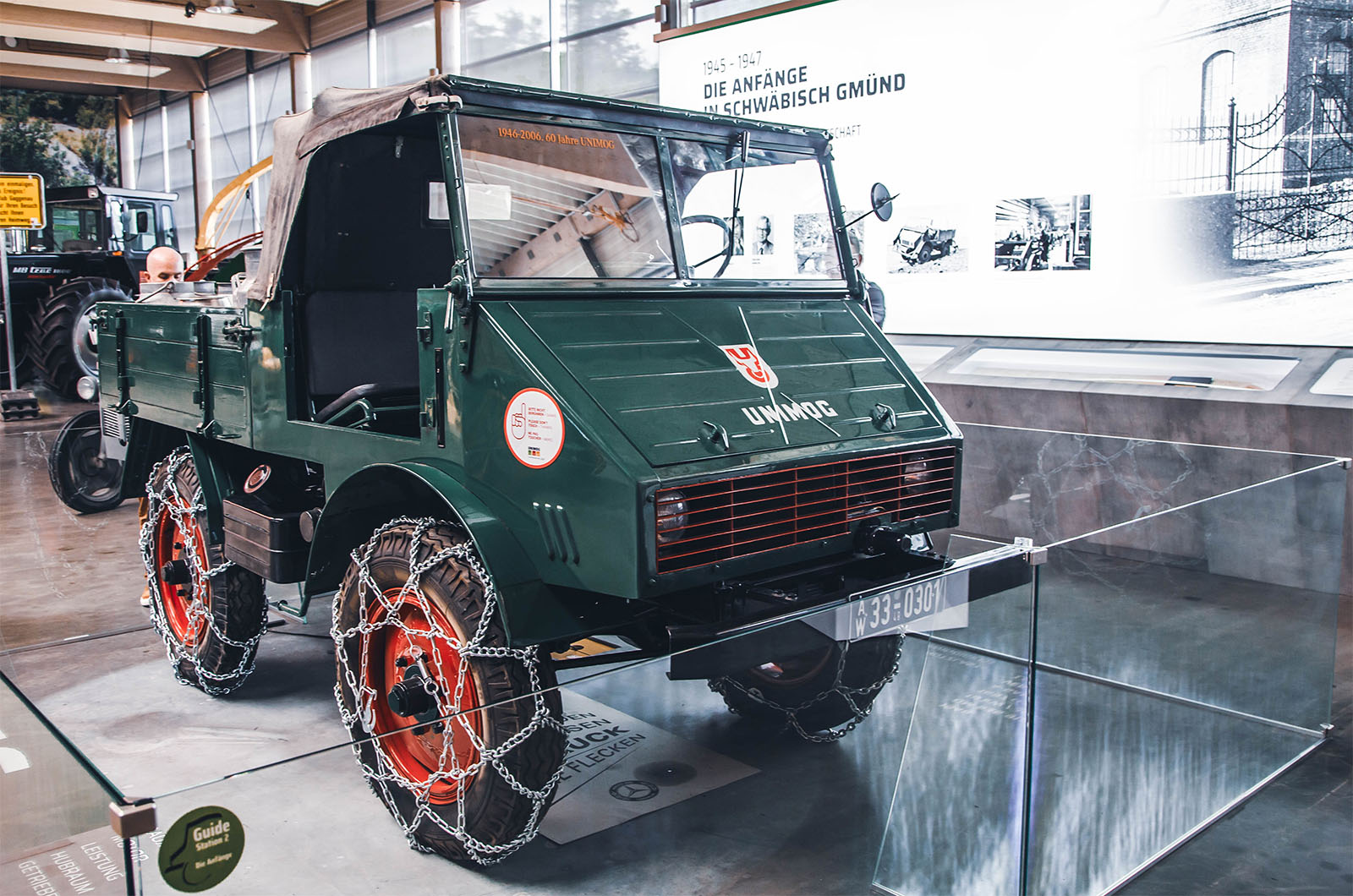 The treasures of the Mercedes Unimog Museum