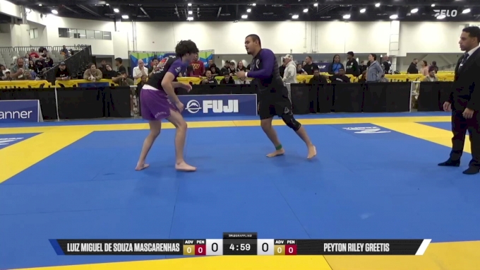 Peyton Riley Greetis vs Luiz Miguel De Souza Mascarenhas 2025 World ...