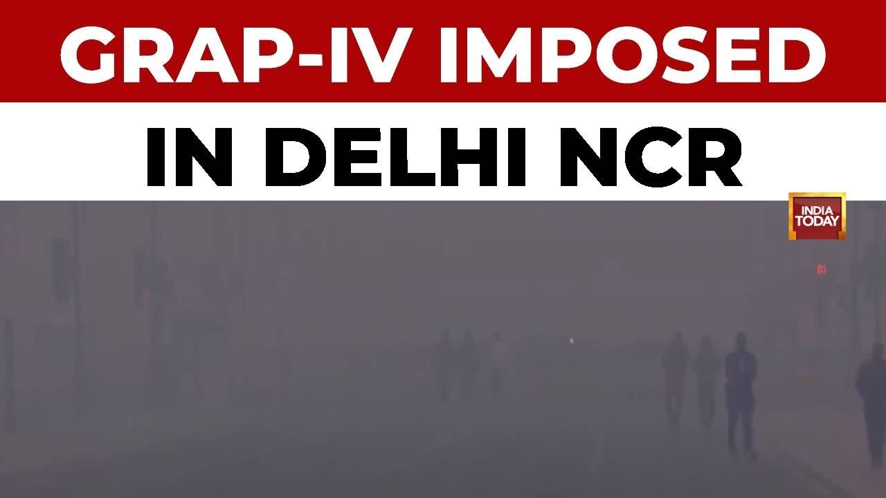 Delhi NCR chokes under smog blanket: GRAP-4 invoked as AQI hits severe ...