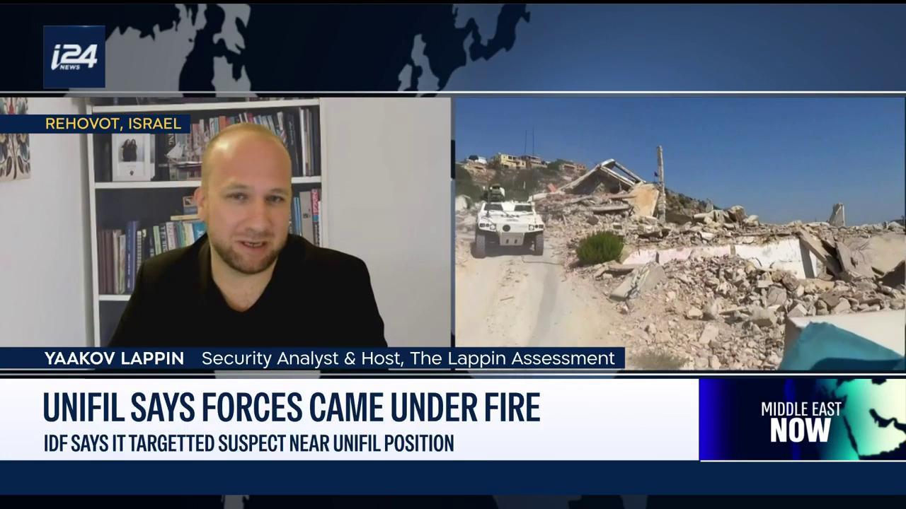 UNIFIL says its forces came under IDF fire in Lebanon