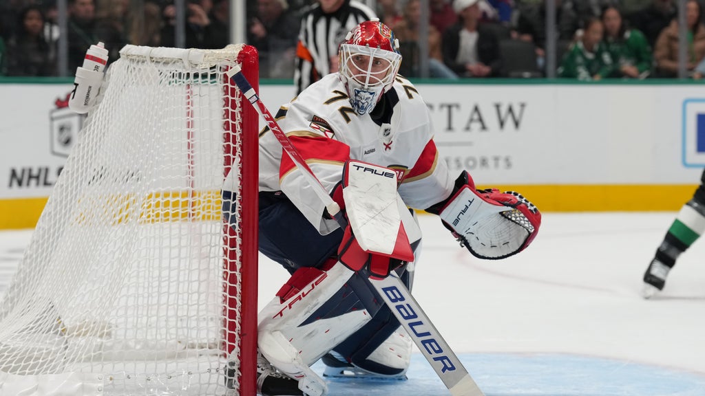 Sergei Bobrovsky shuts out Stars as Panthers roll to 4–0 win in Dallas