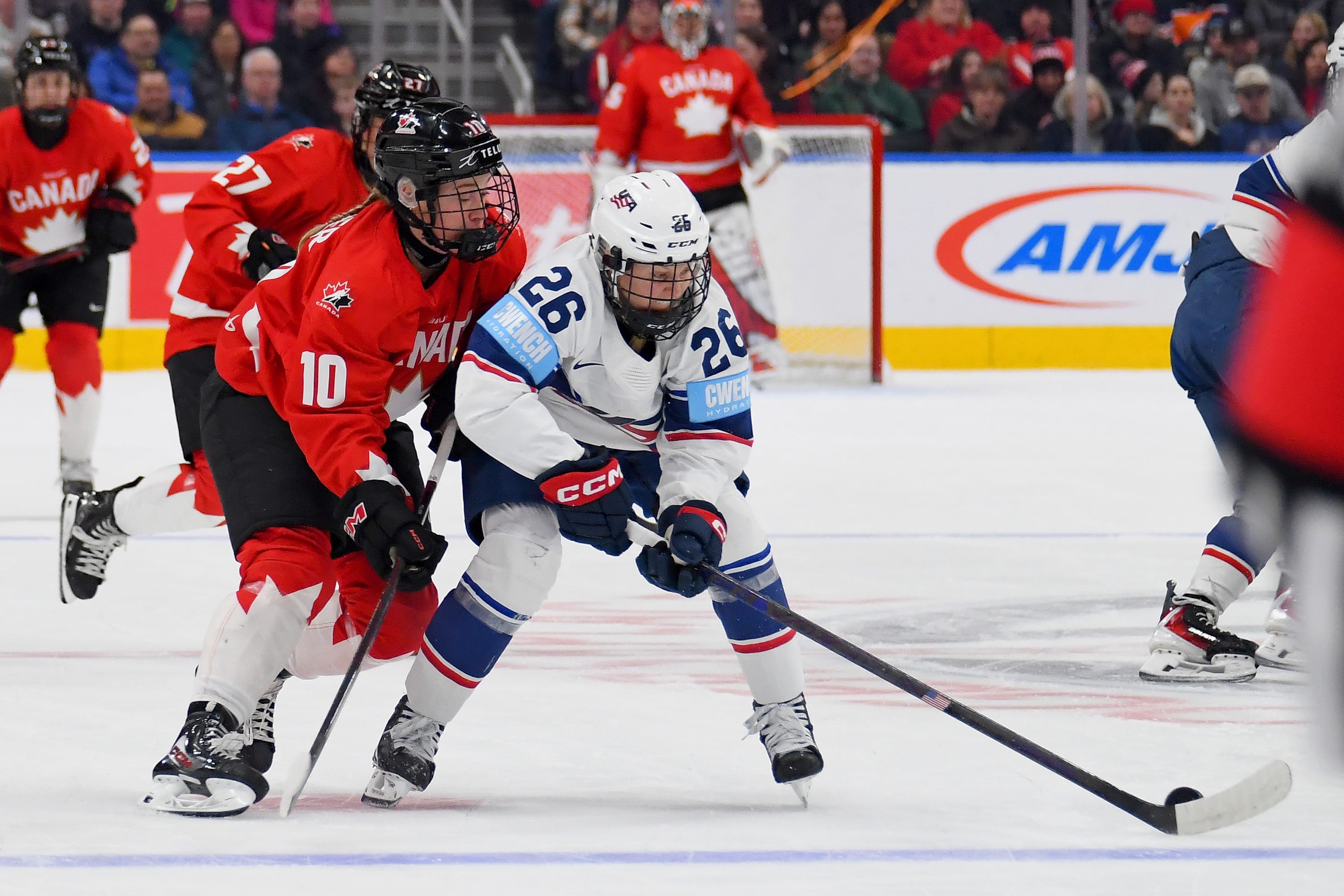 USA women's hockey sweeps Canada in 2025 rivalry series: Highlights