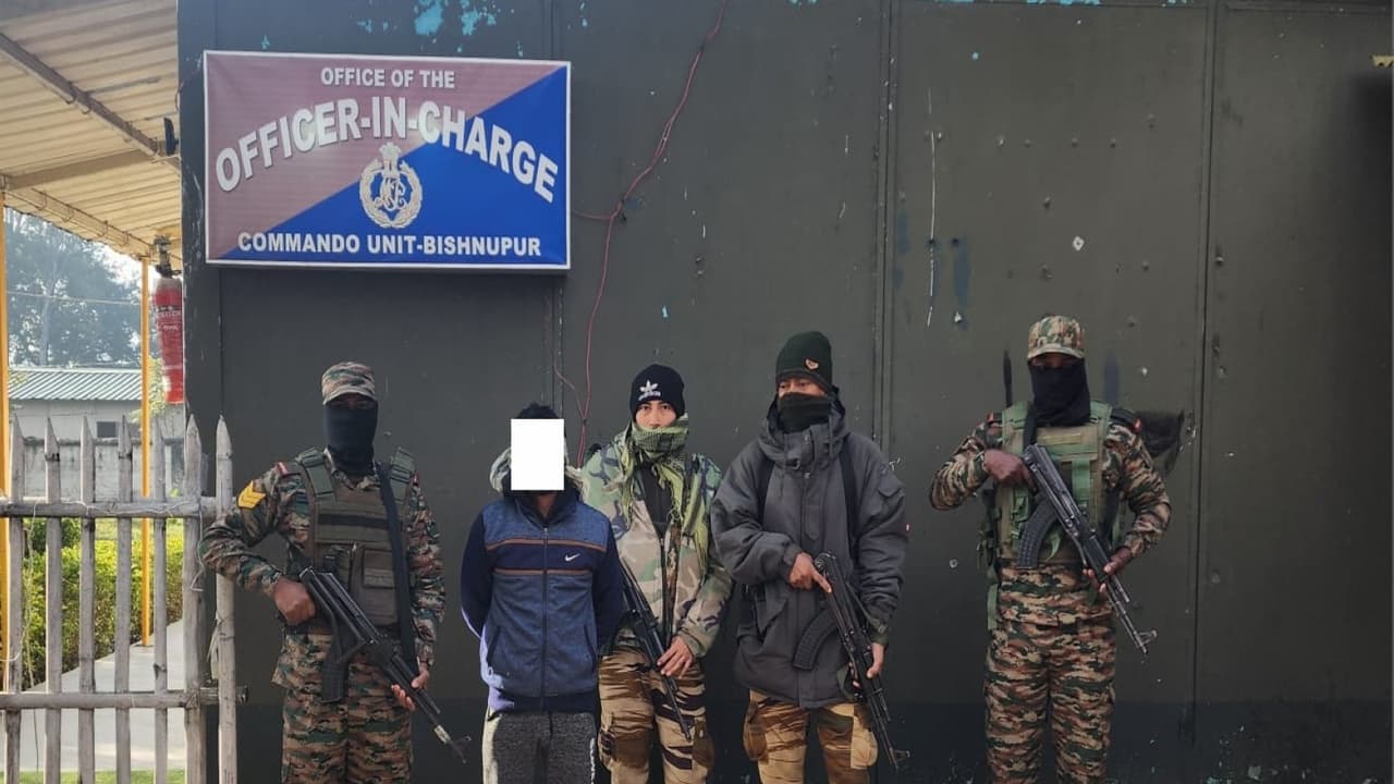 Manipur: PREPAK militant held; huge cache of arms, explosives seized