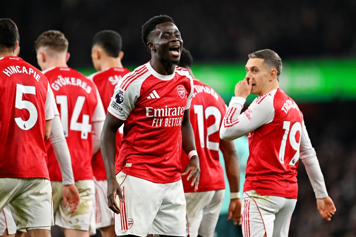 Arsenal player ratings: Saka shines but Gyokeres anonymous again