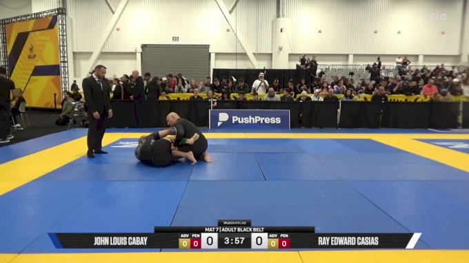 Ray Edward Casias vs John Louis Cabay 2025 World IBJJF Jiu-Jitsu No-Gi ...