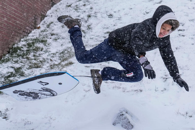 Closures rolling in as snow piles up across central Indiana