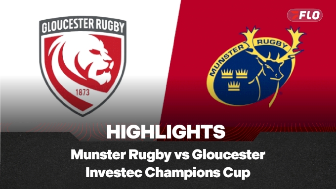 Full match highlights: Munster vs Gloucester Investec Champions Cup ...