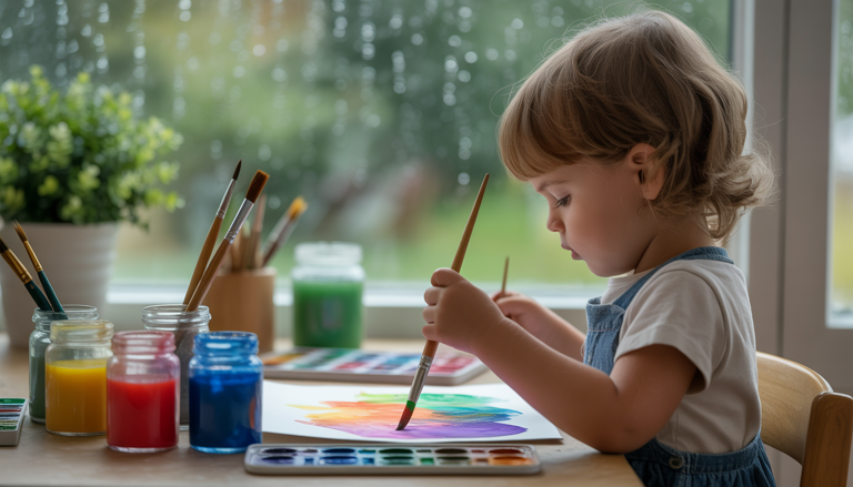 15 ideas to keep the kids busy when it rains